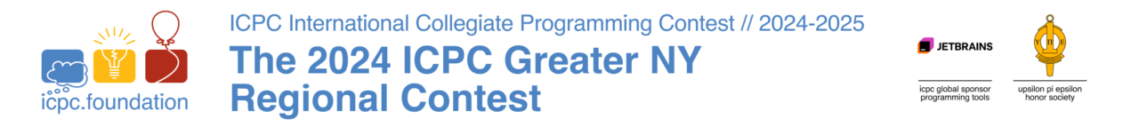 GNY 2024 - 25 - ICPC North America Greater New York Regional